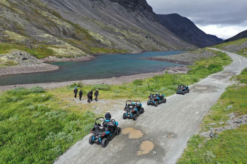 ATV tour to the Heart-shaped lake